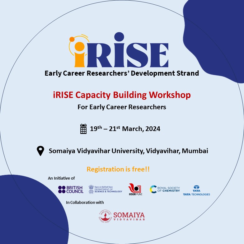 Inspiring India in Research, Innovation and STEM Education (iRISE)